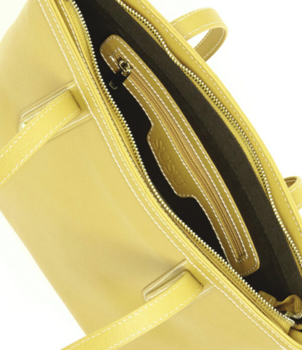 SUSU Handbags - Ludlow Saffiano Leather Tote Green Shoulder Bag REVIEW ...