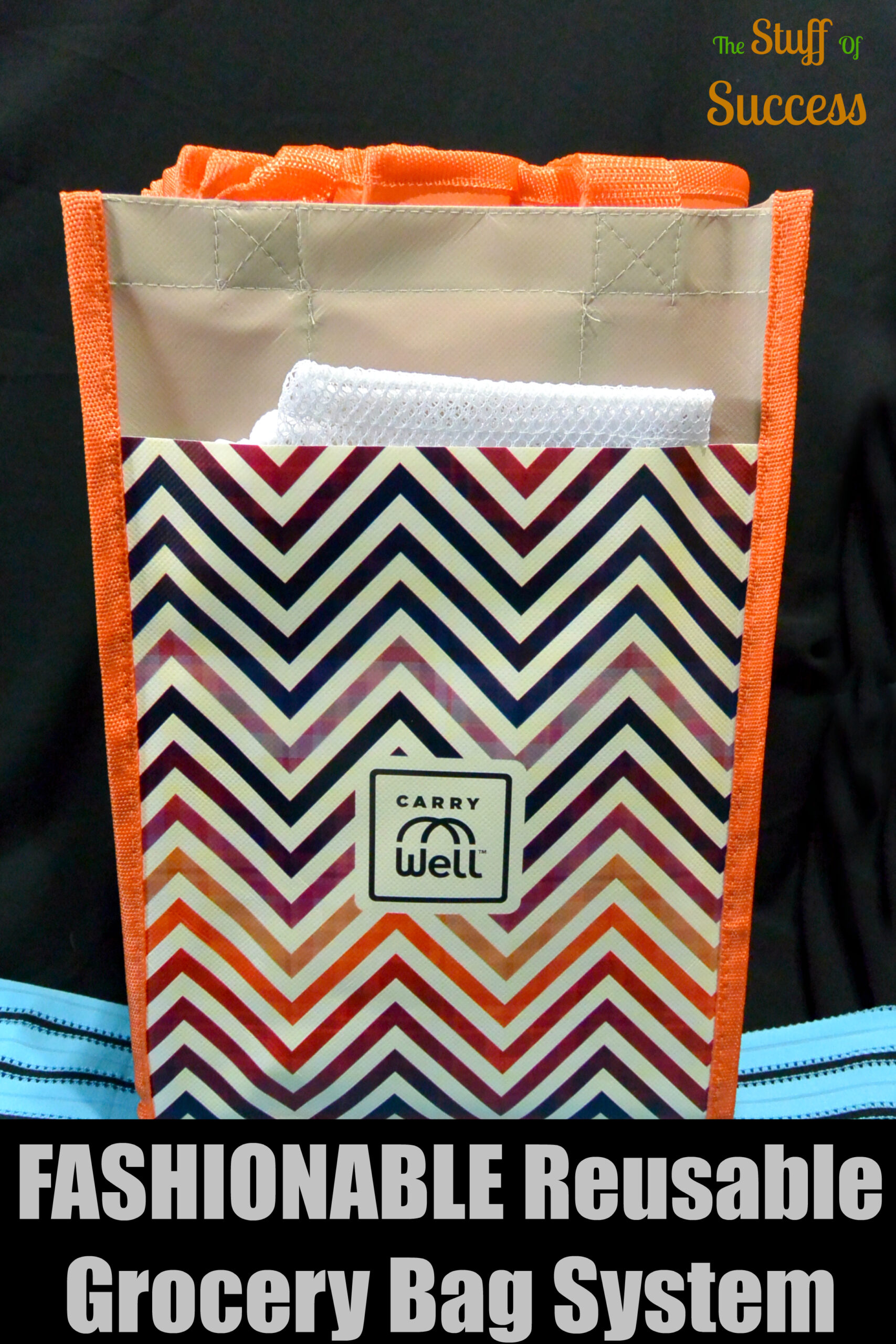 FASHIONABLE Reusable Grocery Bag System #carrywell