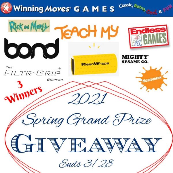 2021 Spring Grand Prize Giveaway (ENDS 03/28)
