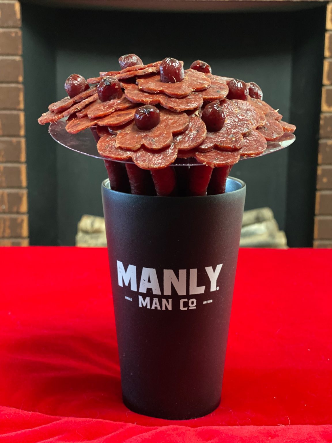 The Manly Man Beef Jerky Bouquet - Happy Valentine's Day For The Man In ...