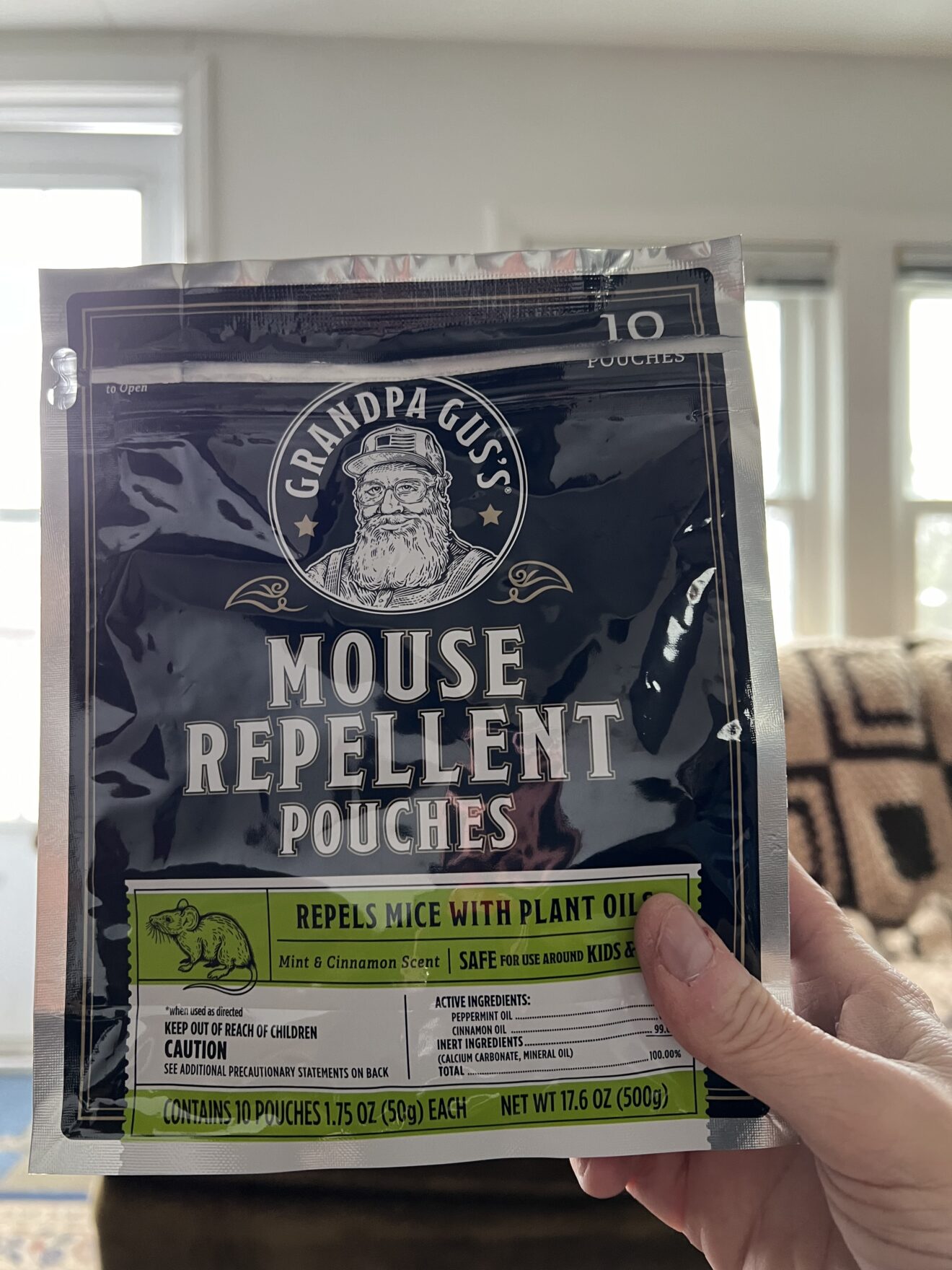 Winter Warmth Without the Worry: How Grandpa Gus's Natural Mouse ...