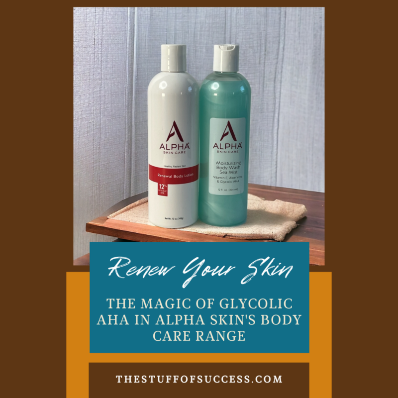 Renew Your Skin: The Magic of Glycolic AHA in Alpha Skin's Body Care ...