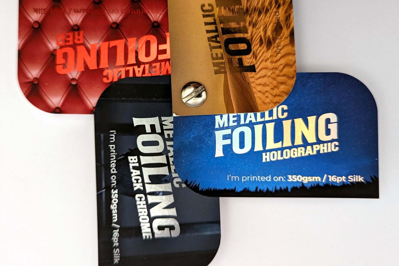 Discover the Magic of Foil Printing with Aura Print's Foil Sample Pack ...